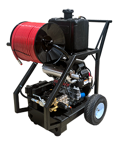 Sewer Jetters - BossJet Max 2 Wheel Cart Jetter